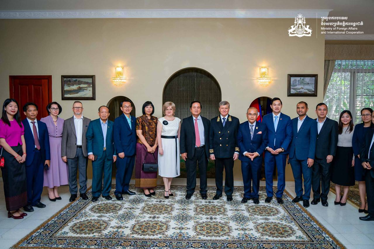 Her Excellency EAT Sophea delivers remarks on the occasion of the Russian Diplomats' Day ...
