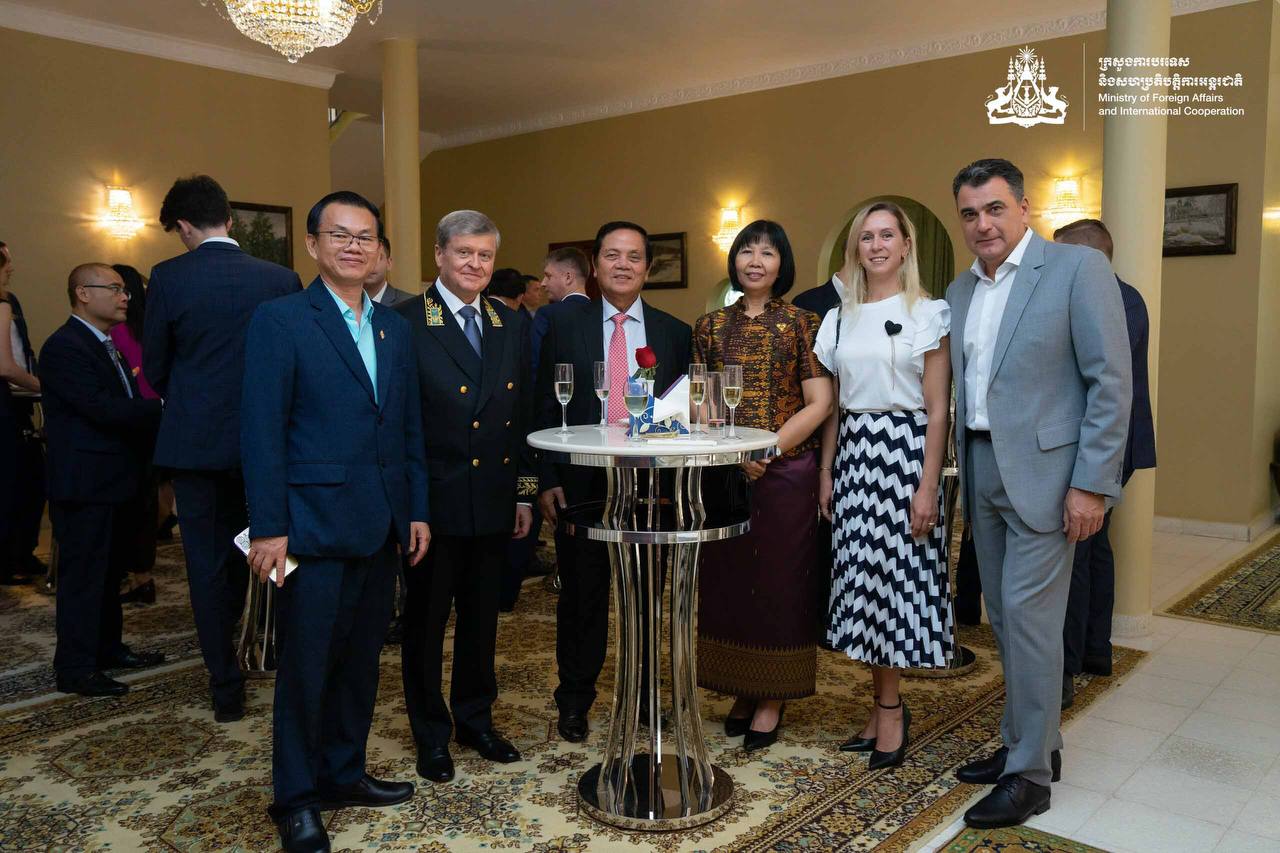 Her Excellency EAT Sophea delivers remarks on the occasion of the Russian Diplomats' Day ...