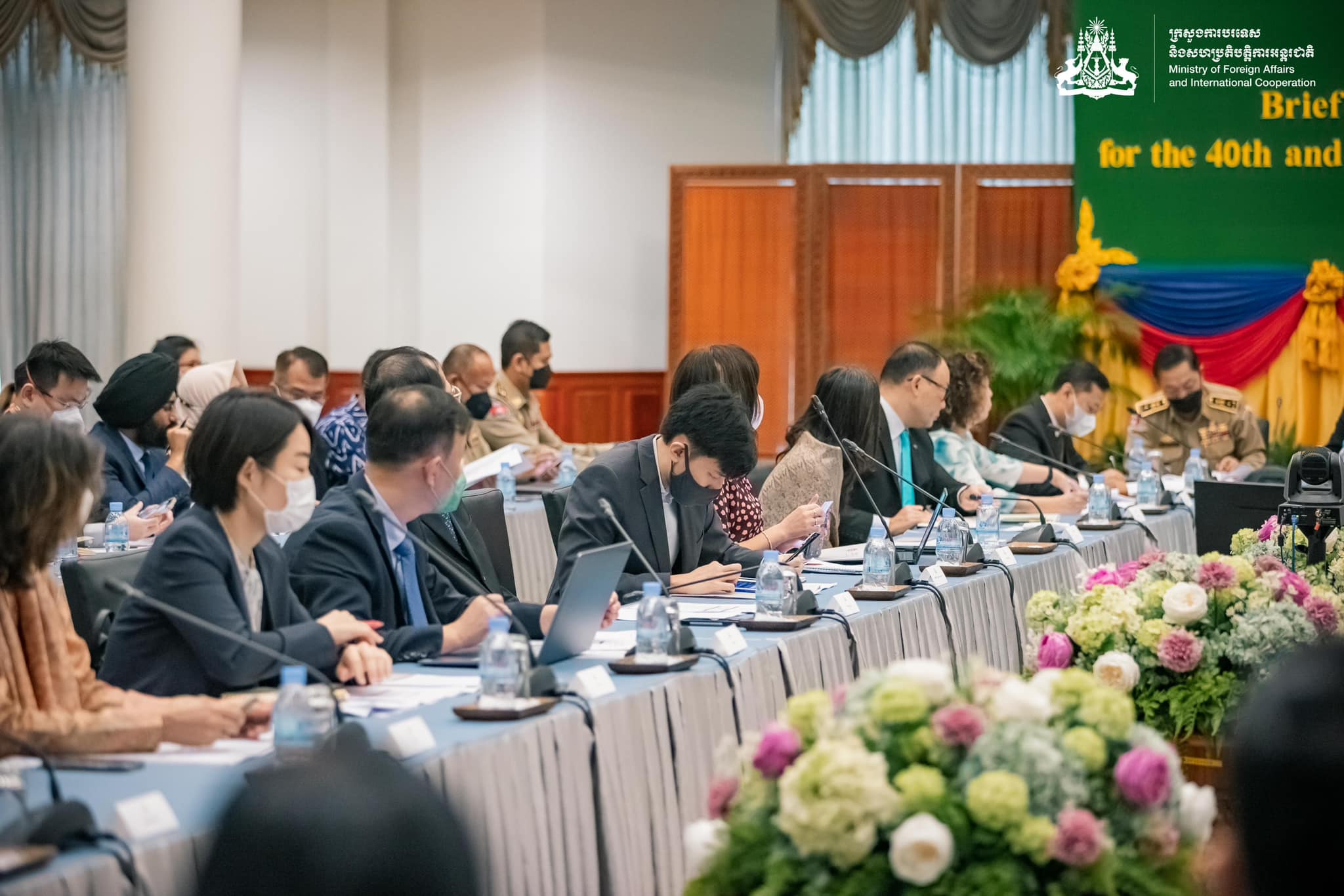 Briefing On Logistical Preparations For The 40th And 41st Asean Summits